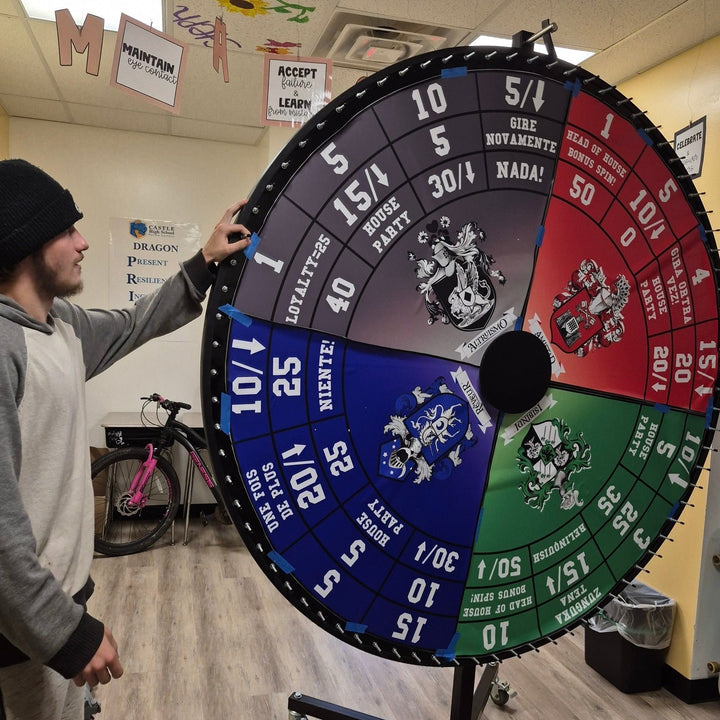 Custom Prize Wheels | Spin Wheels for Sale | Spinning Designs