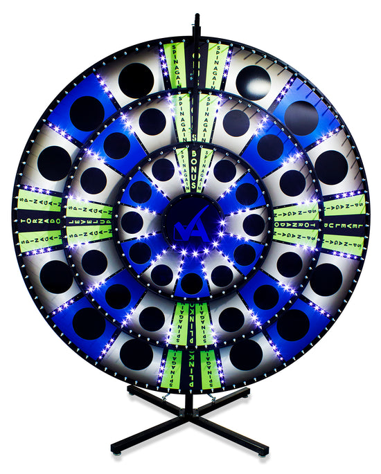 Double & Triple Prize Wheel | Custom LED Options | Spinning Designs