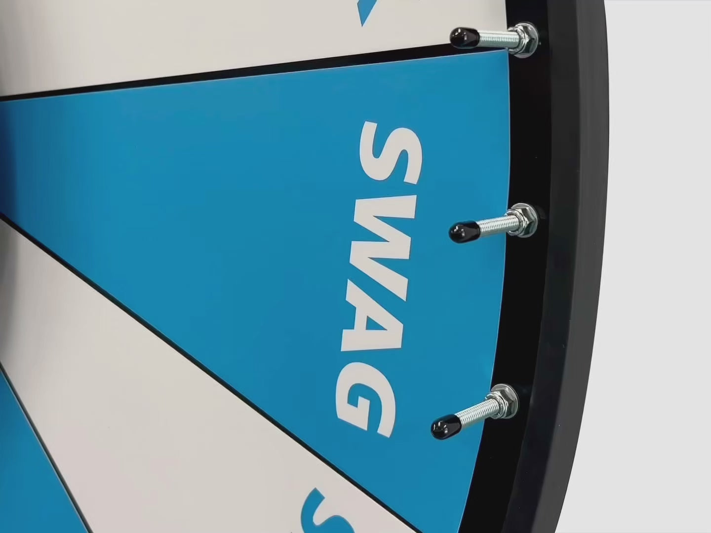 Tabletop Wheel with Custom Magnetic Graphic – Spinning Designs